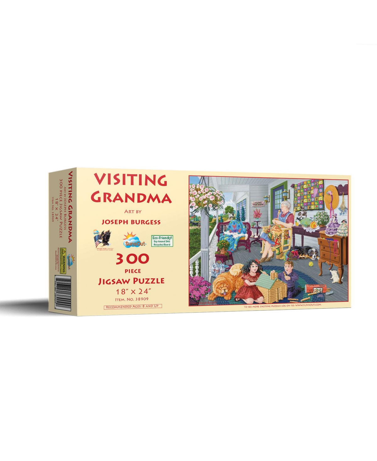 Click here for SunsOut Visiting Grandma 300 piece Jigsaw Puzzle f... prices