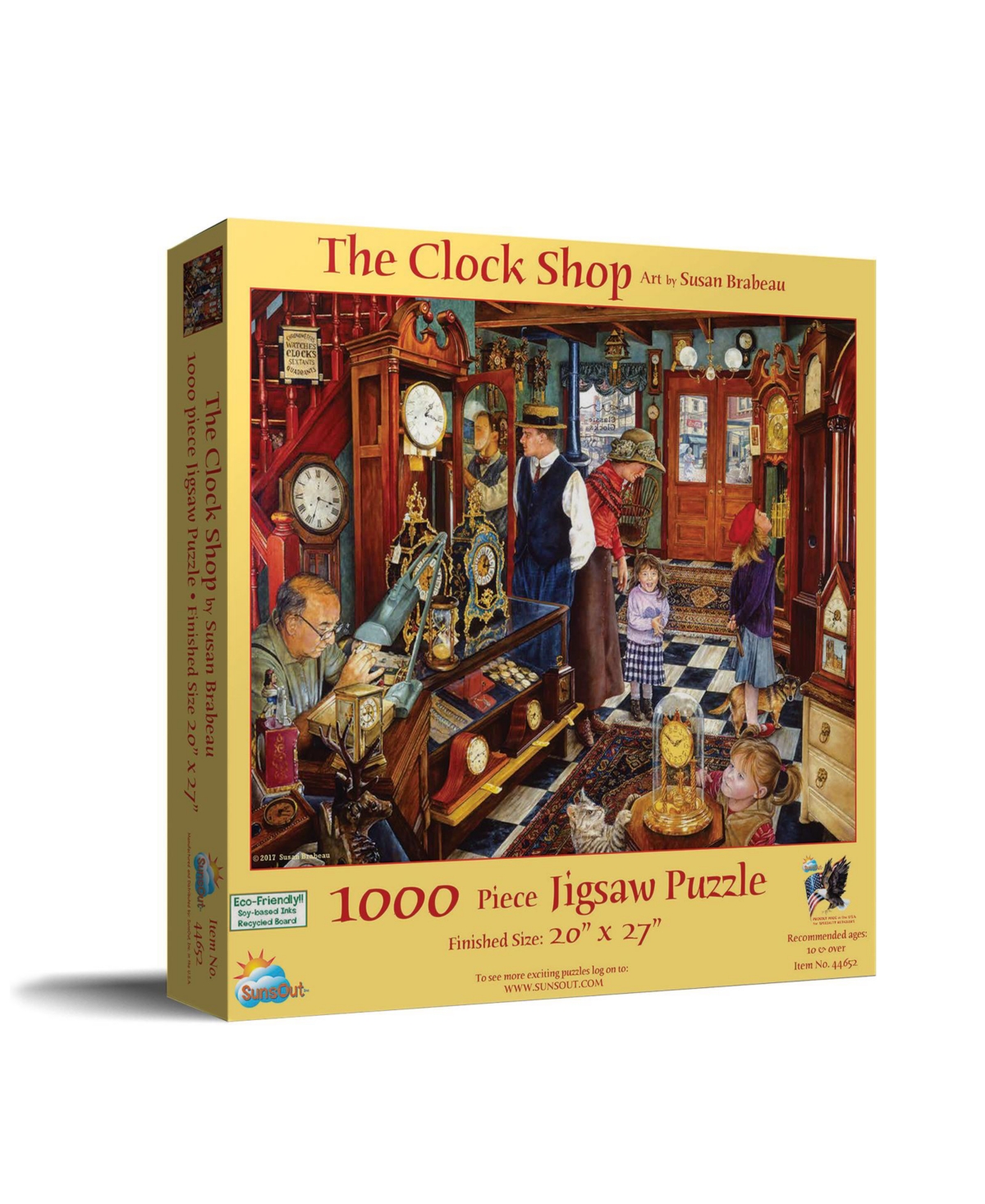 Click here for SunsOut The Clock Shop 1000 piece Jigsaw Puzzle fo... prices