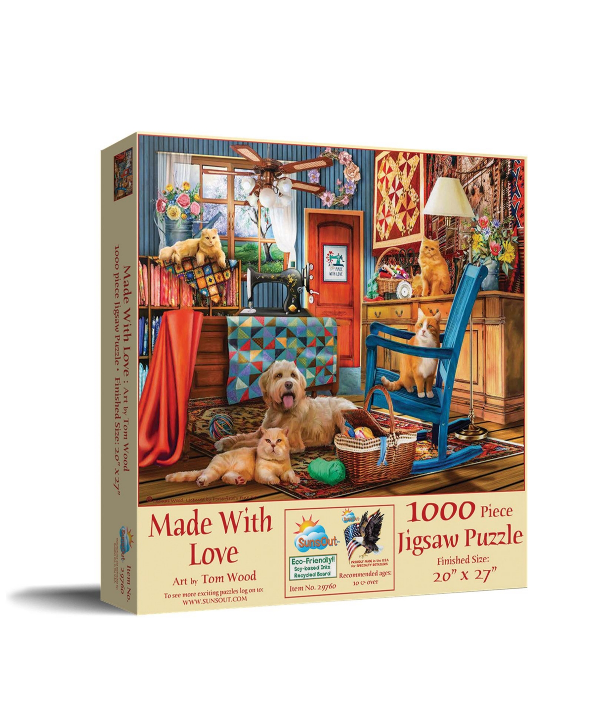 Click here for SunsOut Made With Love 1000 piece Jigsaw Puzzle fo... prices