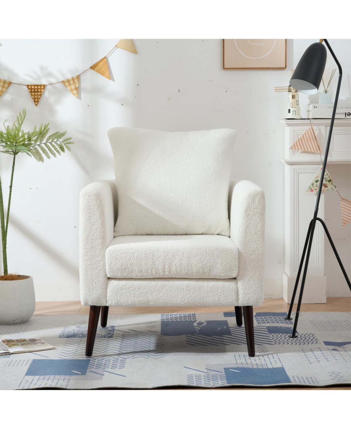 Click here for Streamdale Furniture Teddy Fabric Accent Armchair... prices