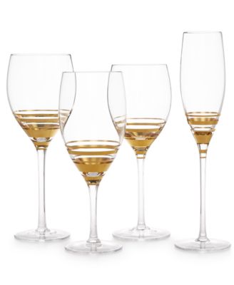 kate spade new york Hampton Street Stemware Collection - Macy's