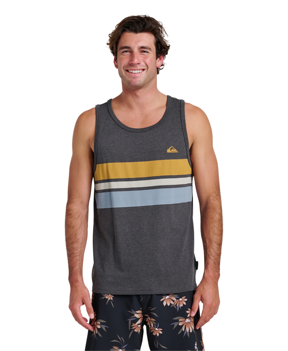 Click here for Quiksilver Mens Stripe Sleeveless Crewneck Tank To... prices