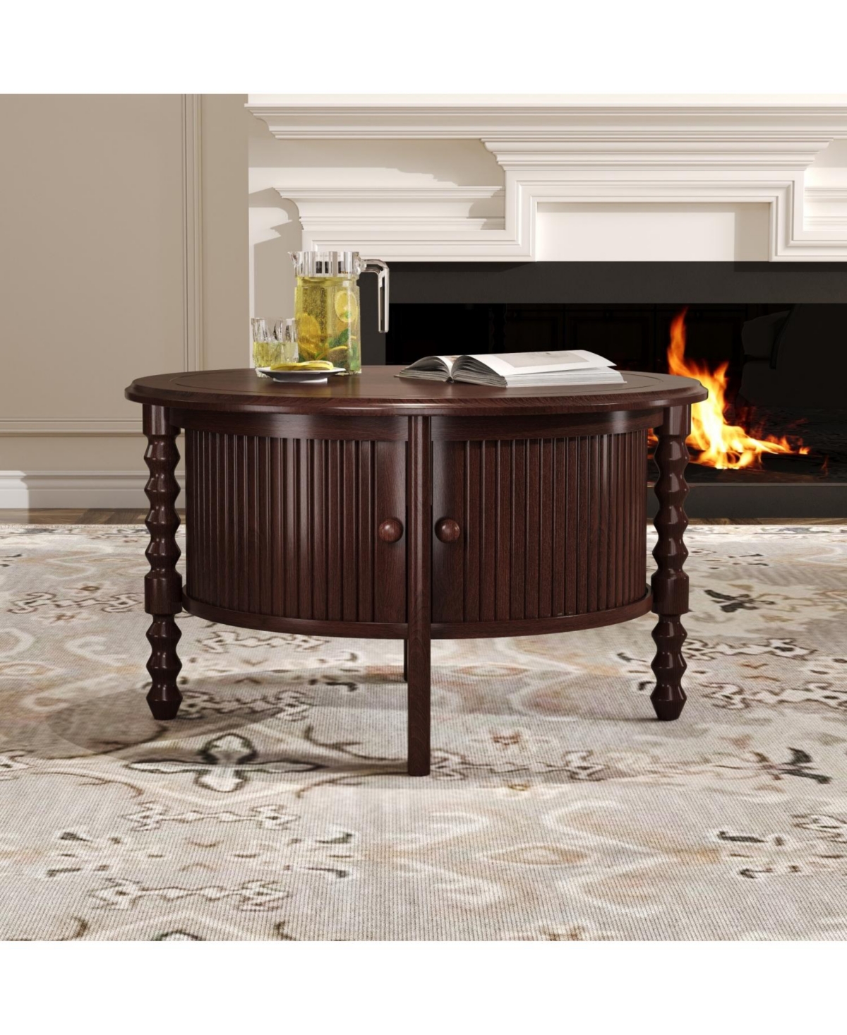 Click here for Streamdale Furniture Vintage Round Coffee Table -... prices