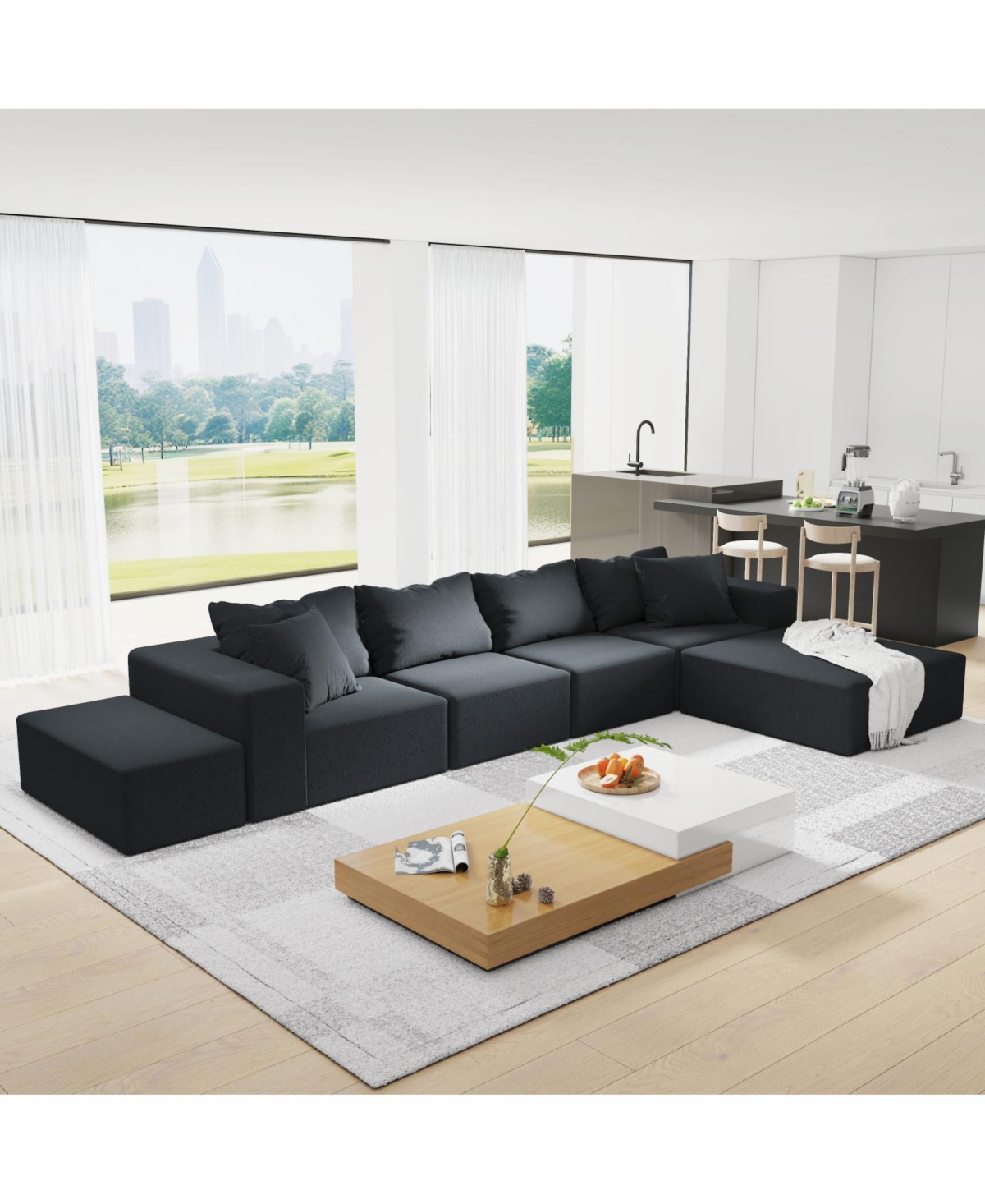 Click here for Streamdale Furniture Modern Upholstered Sectional... prices