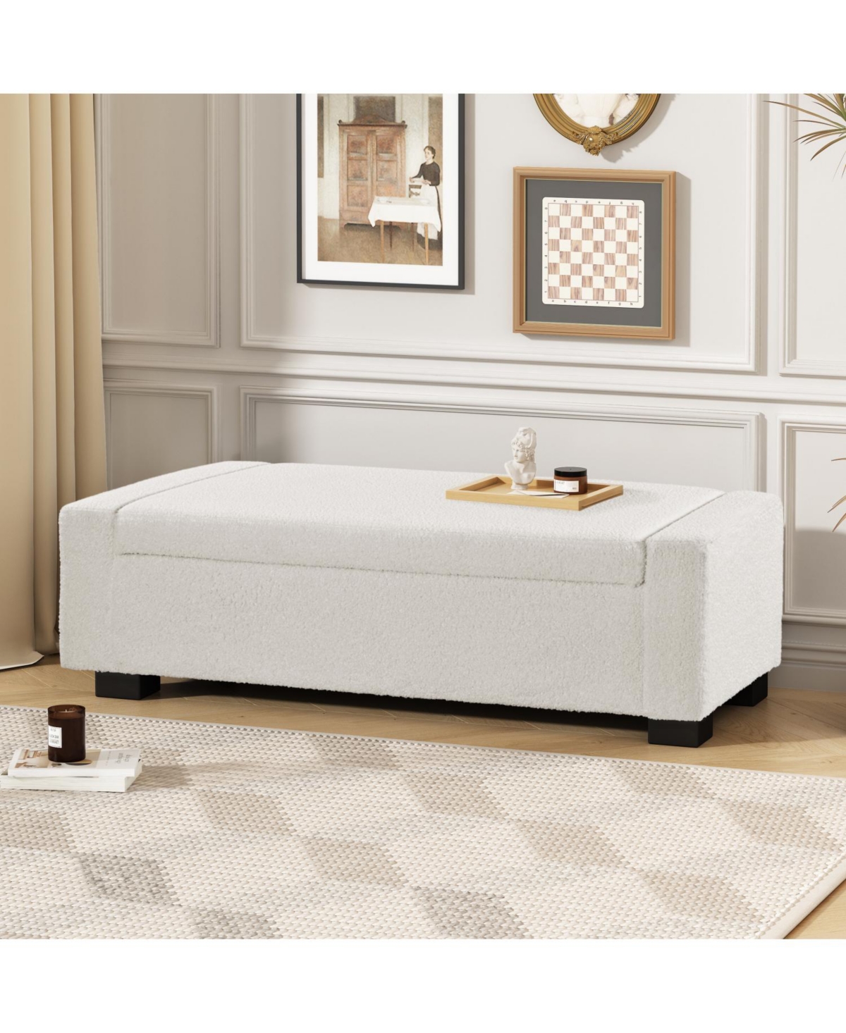 Click here for Streamdale Furniture 50" Rectangular Ottoman... prices