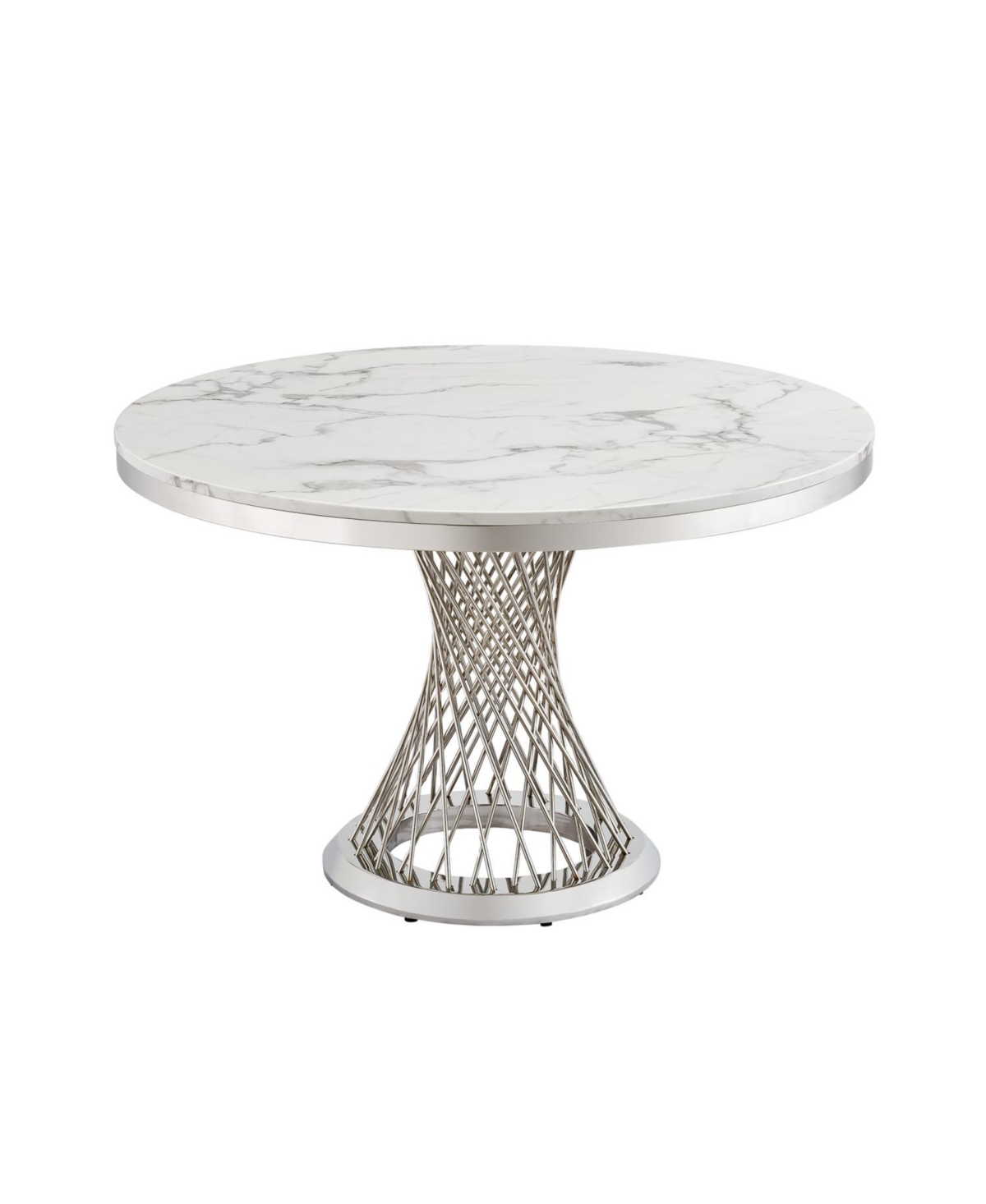 Click here for Streamdale Furniture 47" Round Marble Dining... prices