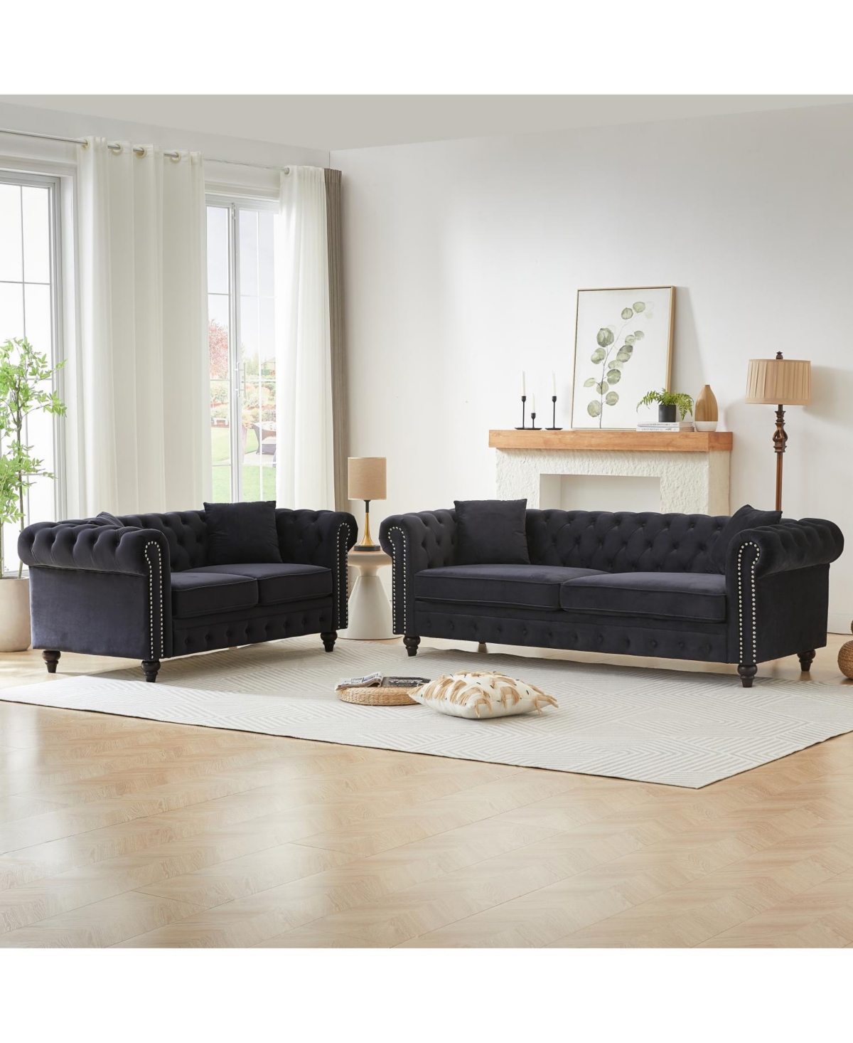 Click here for Streamdale Furniture Modern 5-Seat Sofa Set  Wood... prices