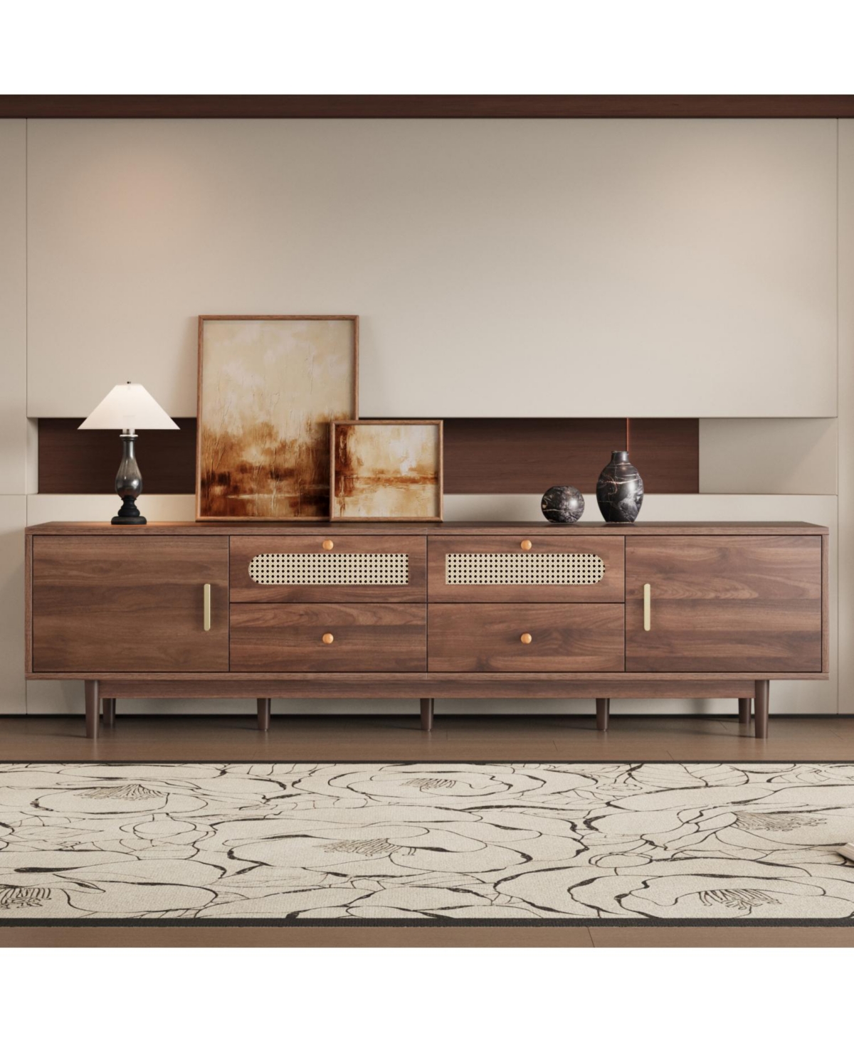 Click here for Streamdale Furniture 76" Tv Stand with Drawer... prices