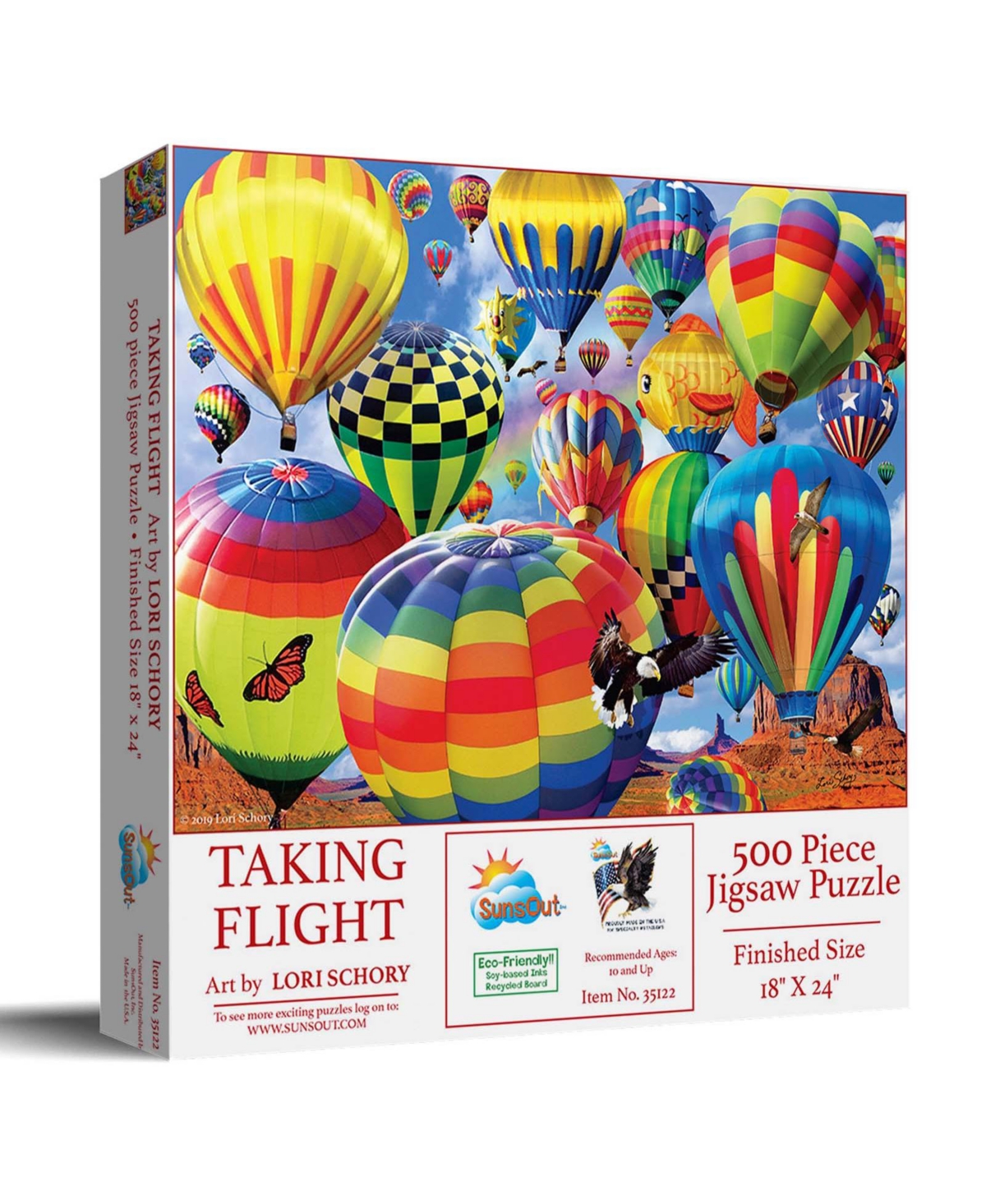 Click here for SunsOut Taking Flight 500 piece Jigsaw Puzzle for... prices