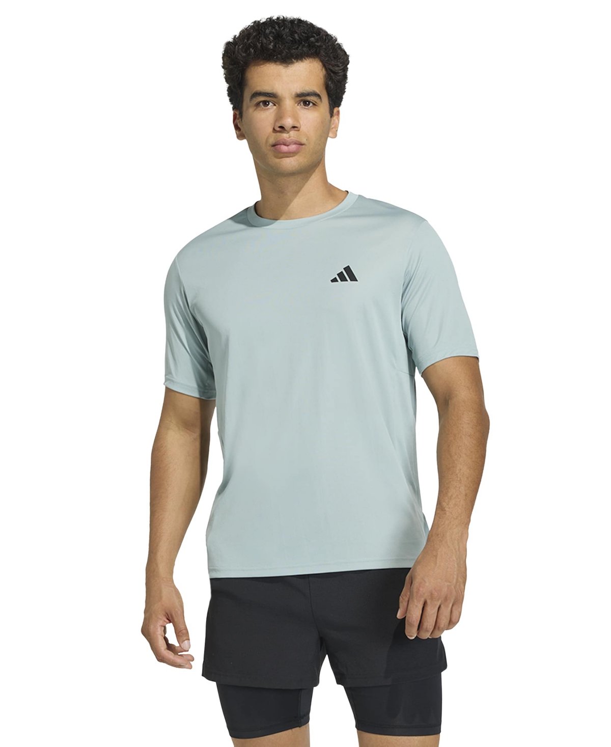Click here for adidas Mens Workout Essential Base Crewneck T-Shir... prices