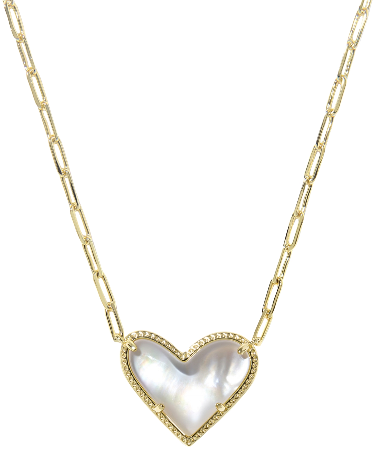 Click here for Kendra Scott Imitation Pearl Ari Heart Statement S... prices