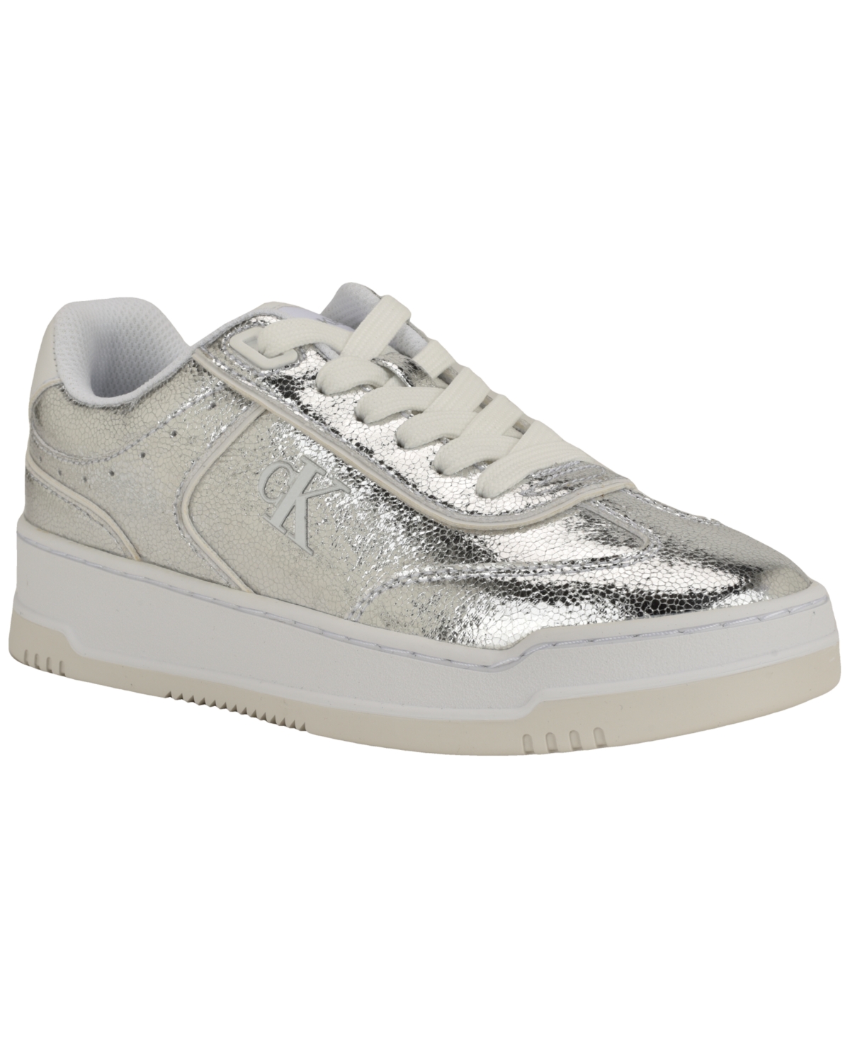 Click here for Calvin Klein Womens Pazquale Round Toe Lace-Up Sne... prices