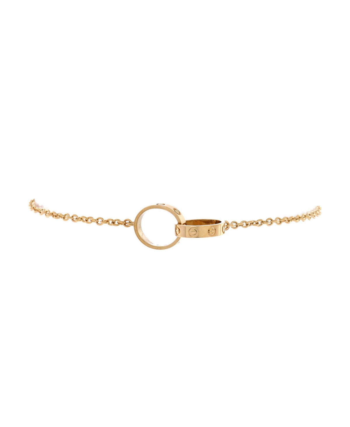 Click here for Pre-Owned Cartier Love Interlocking Bracelet - 18k... prices
