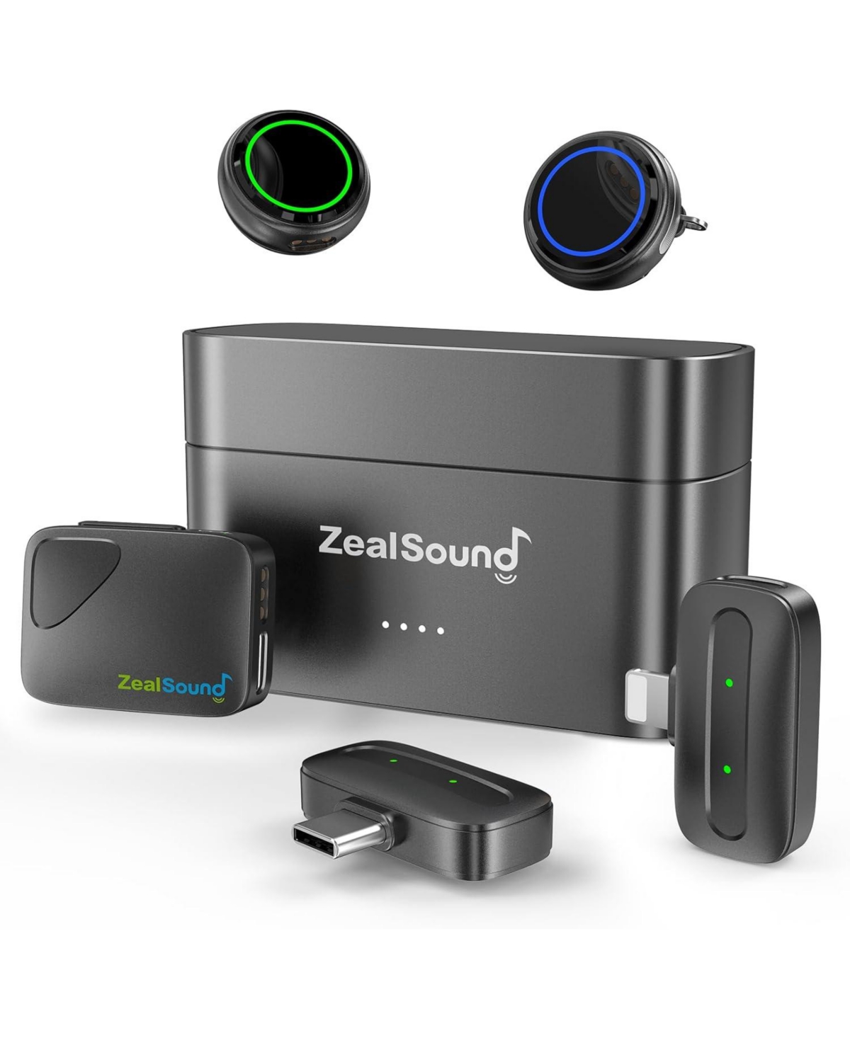Click here for ZealSound Wireless Lavalier Mic for iPhone Android... prices