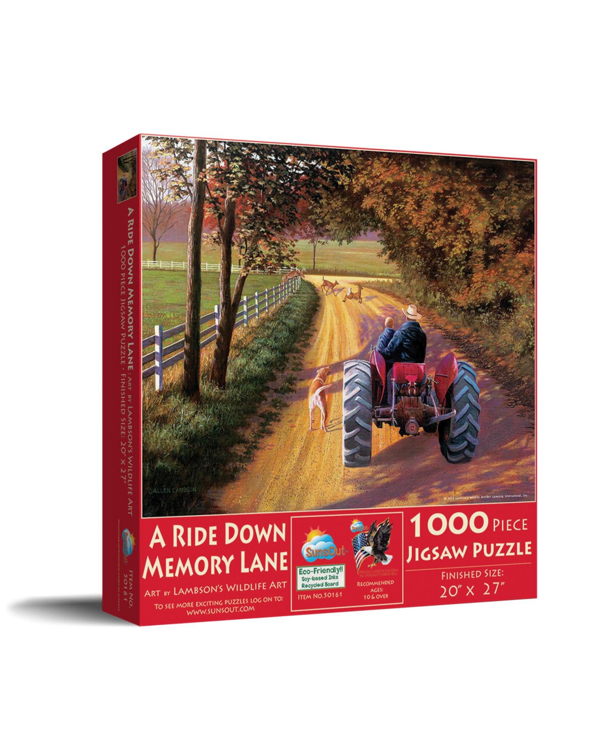 Click here for SunsOut A Ride Down Memory Lane 1000 piece Jigsaw... prices