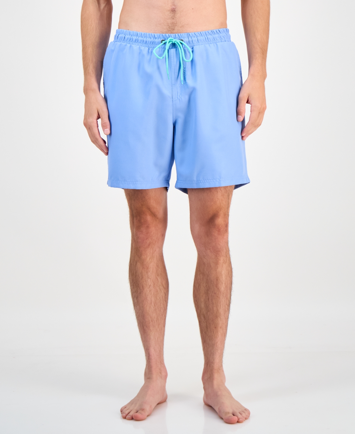 Click here for Club Room Mens Quick-Dry Performance Solid 7 Swim... prices