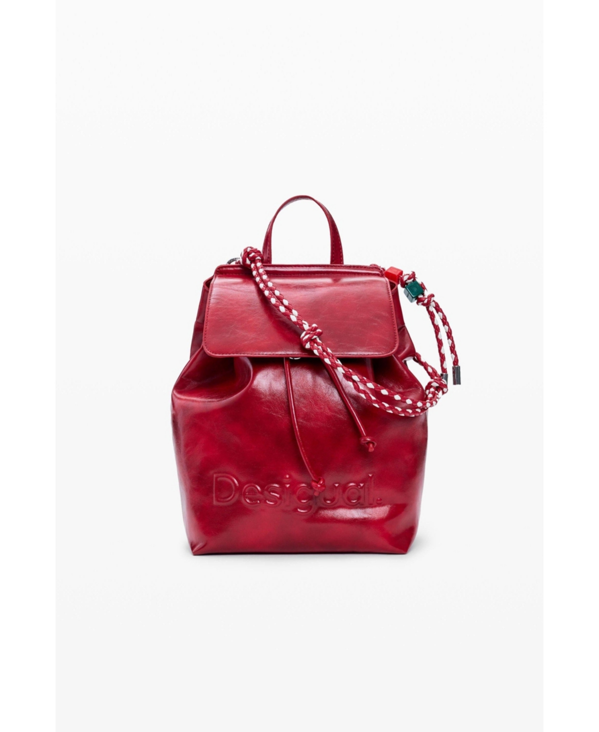 Click here for Desigual Womens Small backpack logo - Red prices