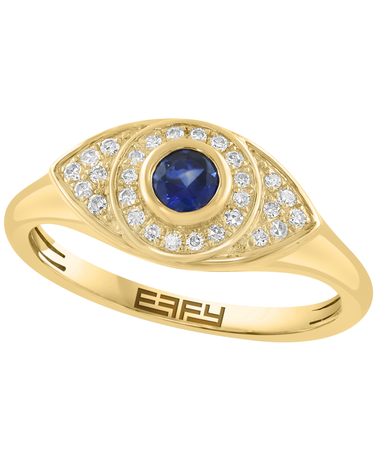 Click here for Effy Collection Sapphire (1/5 ct. t.w.) And Diamon... prices