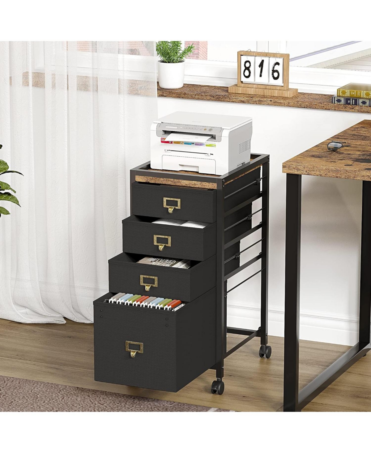 Click here for gaomon 3-Drawer Plus Compact Mobile Filing Cabinet... prices