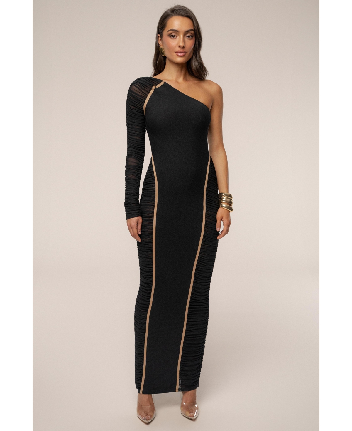 Click here for Jluxlabel Womens Rachel Maxi Dress - Black prices