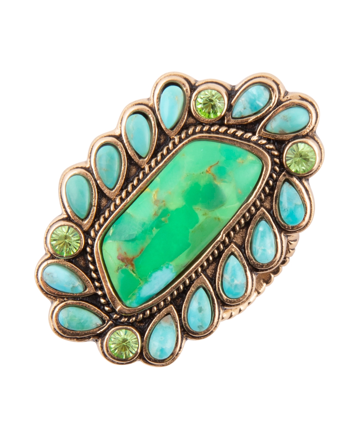 Click here for Barse Legacy Lime Green and Blue Turquoise Golden... prices