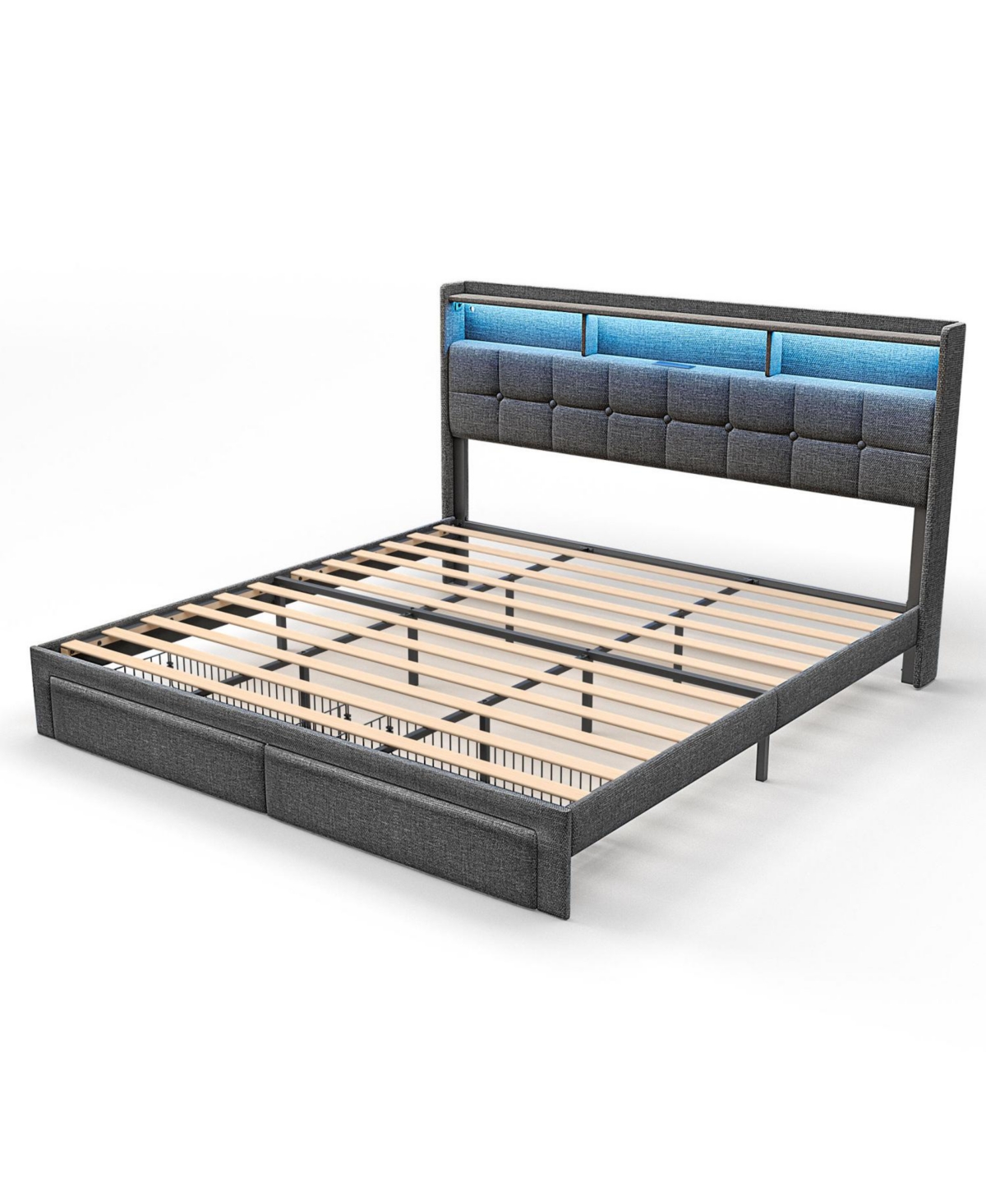 Click here for Streamdale Furniture Streamdale King Size Bed - Da... prices