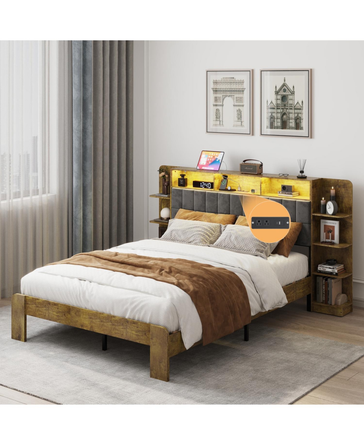 Click here for Streamdale Furniture Streamdale Queen Platform Bed... prices
