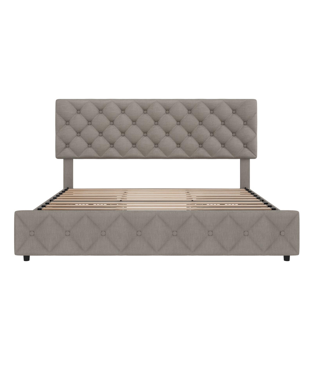 Click here for gaomon Easy Assembly Queen Bed Frame Space Saving... prices