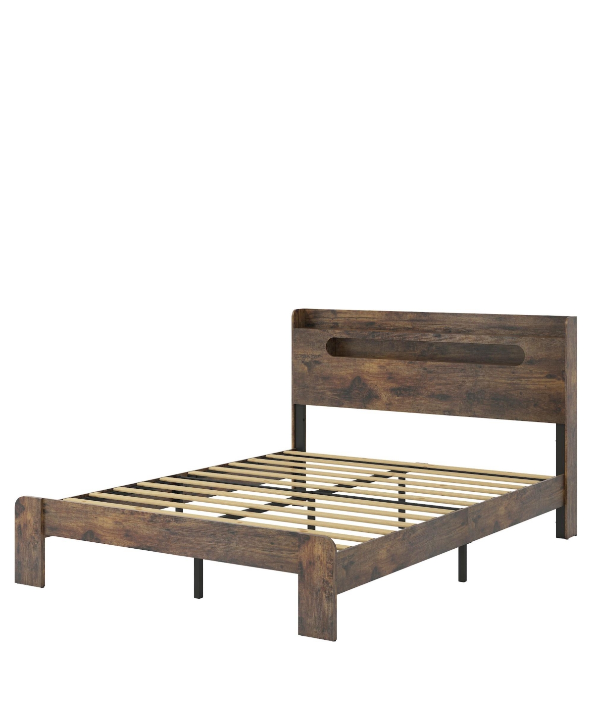 Click here for Clihome Bed Frame King Size  Wood Platform Bed Fra... prices