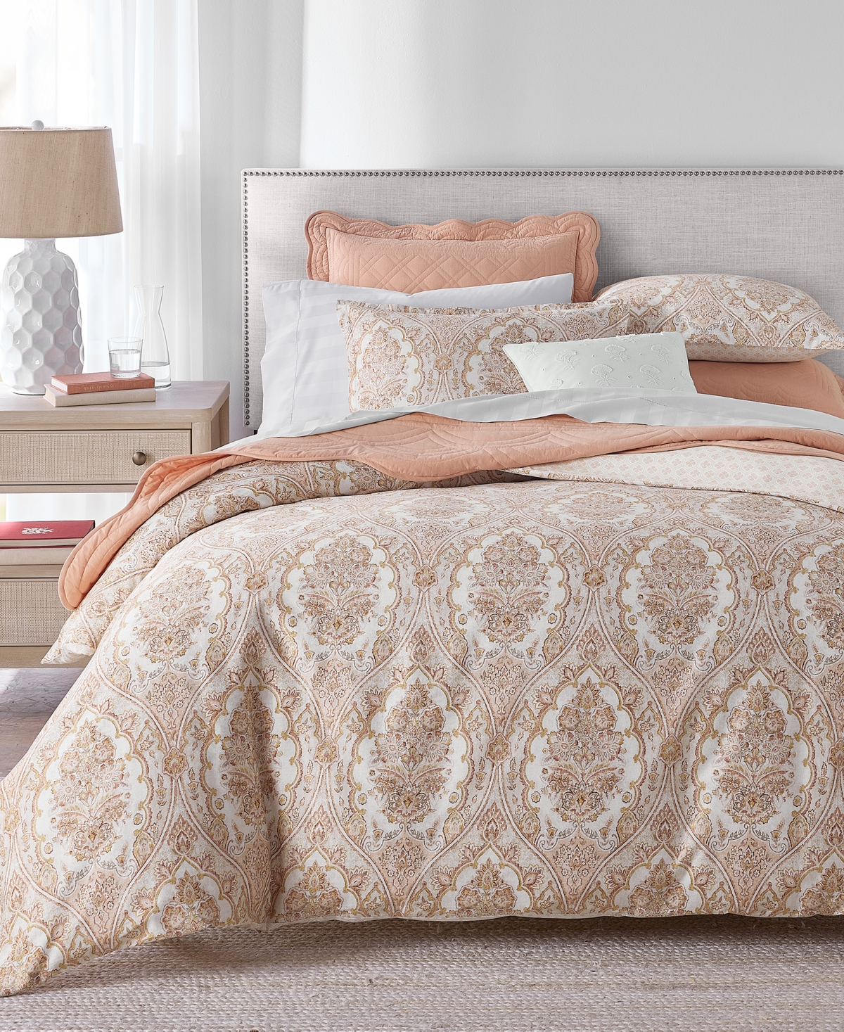 Click here for Charter Club Sofia Damask 3-Pc. Comforter Set  Kin... prices