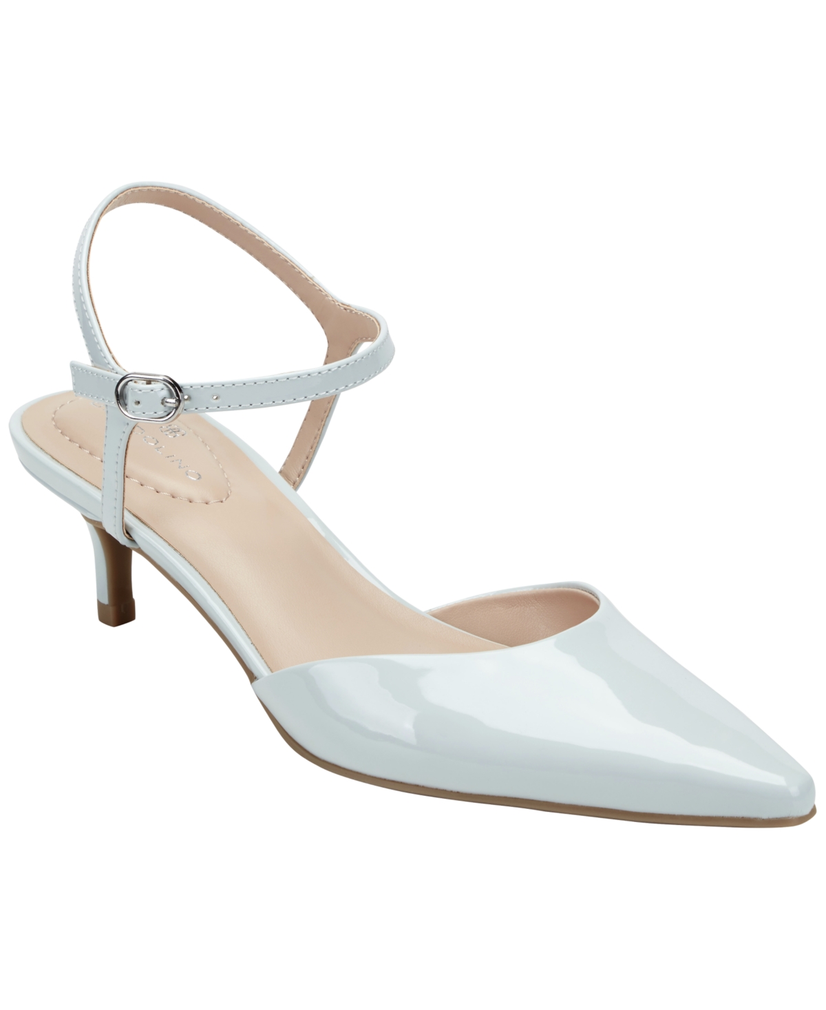 Click here for Bandolino Womens Rose Ankle Strap Kitten Heel Pump... prices