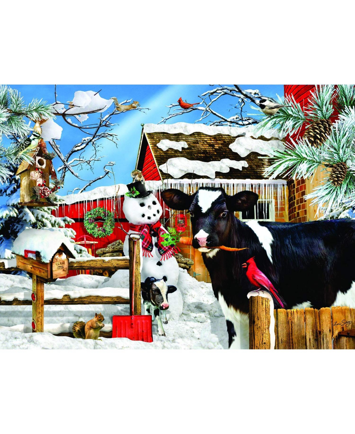 Click here for SunsOut The Carrot Thief 300 piece Jigsaw Puzzle f... prices