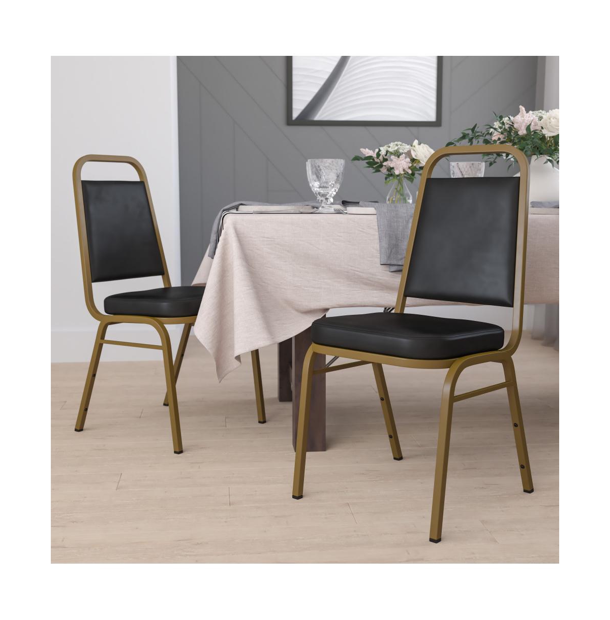 Click here for Emma+Oliver 4 Pack Trapezoidal Back Stacking Banqu... prices