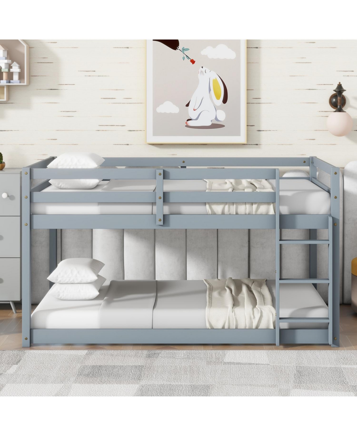 Click here for Streamdale Furniture Solid Wood Twin Bunk Bed - Gr... prices