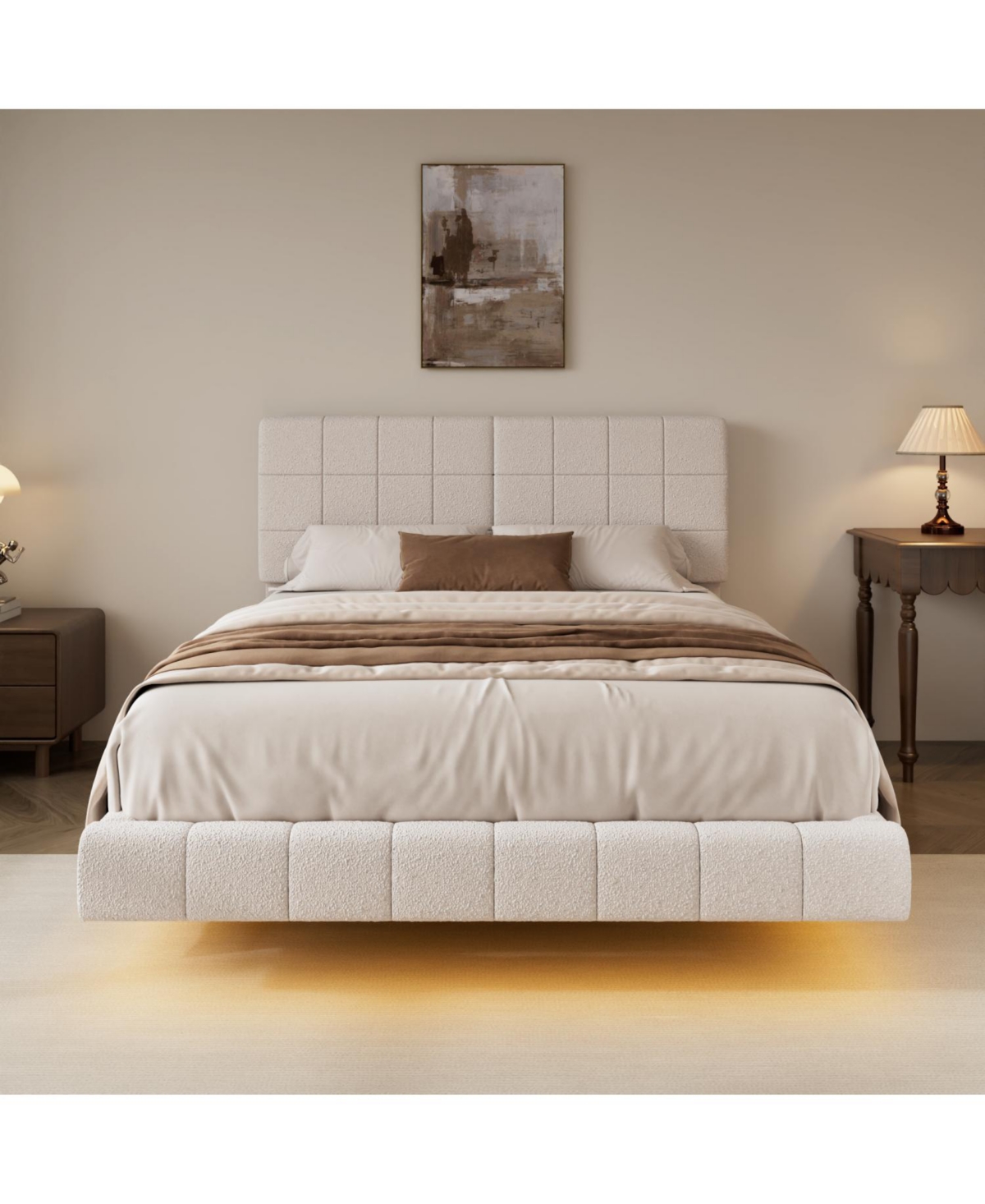 Click here for Streamdale Furniture Streamdale Boucle Floating Be... prices