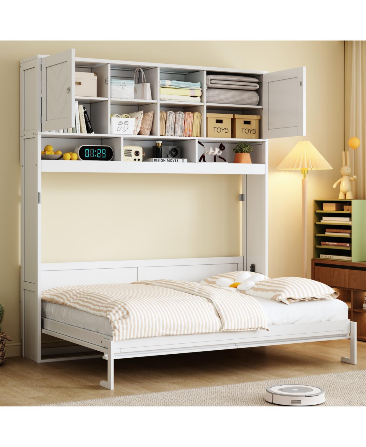 Click here for Streamdale Furniture Queen Size Wall Murphy Bed wi... prices