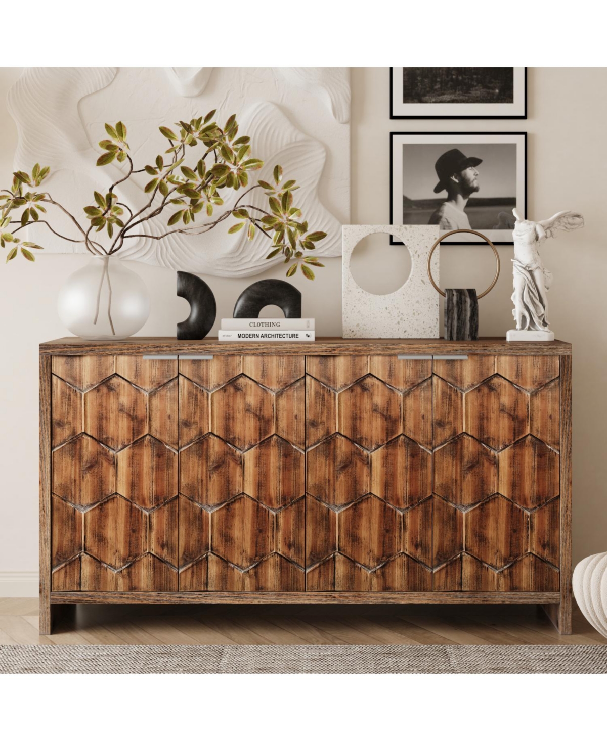 Click here for Streamdale Furniture Farmhouse Accent Cabinet with... prices