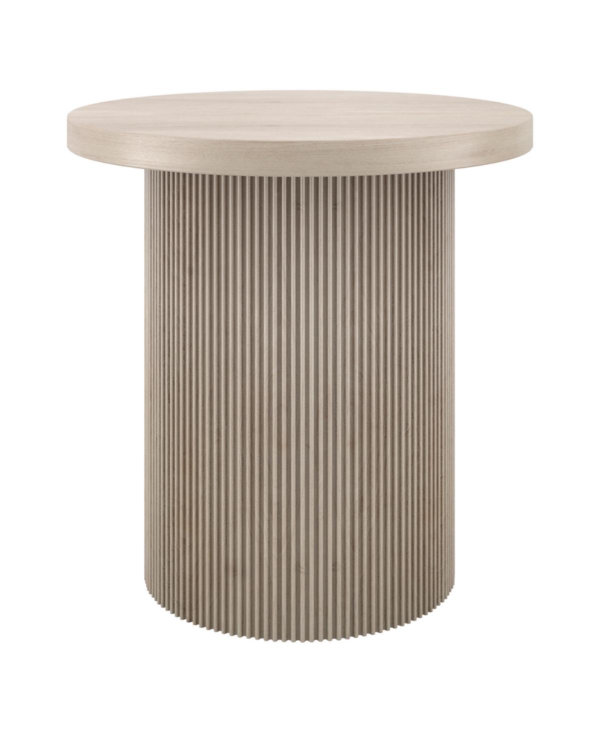 Click here for Hudson & Canal Isa 22 Wide Round Fluted Side Table... prices