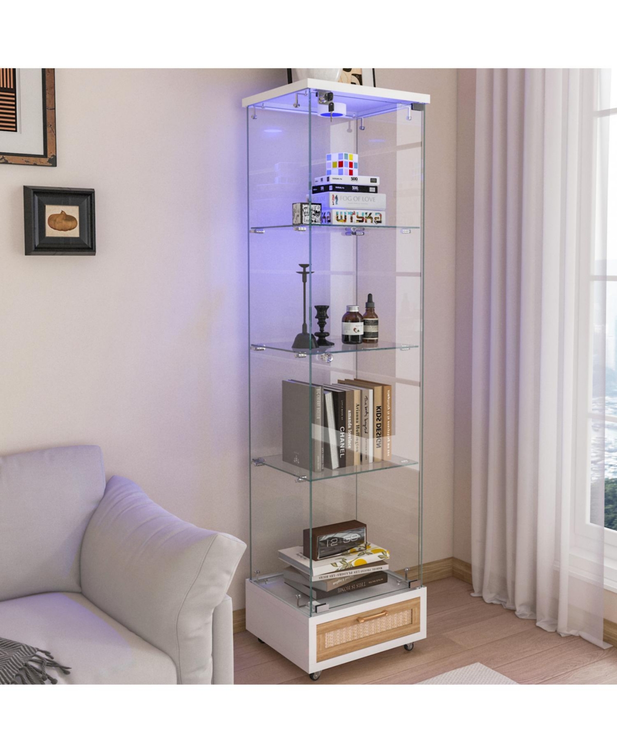 Click here for Streamdale Furniture Streamdale Modern Glass Displ... prices