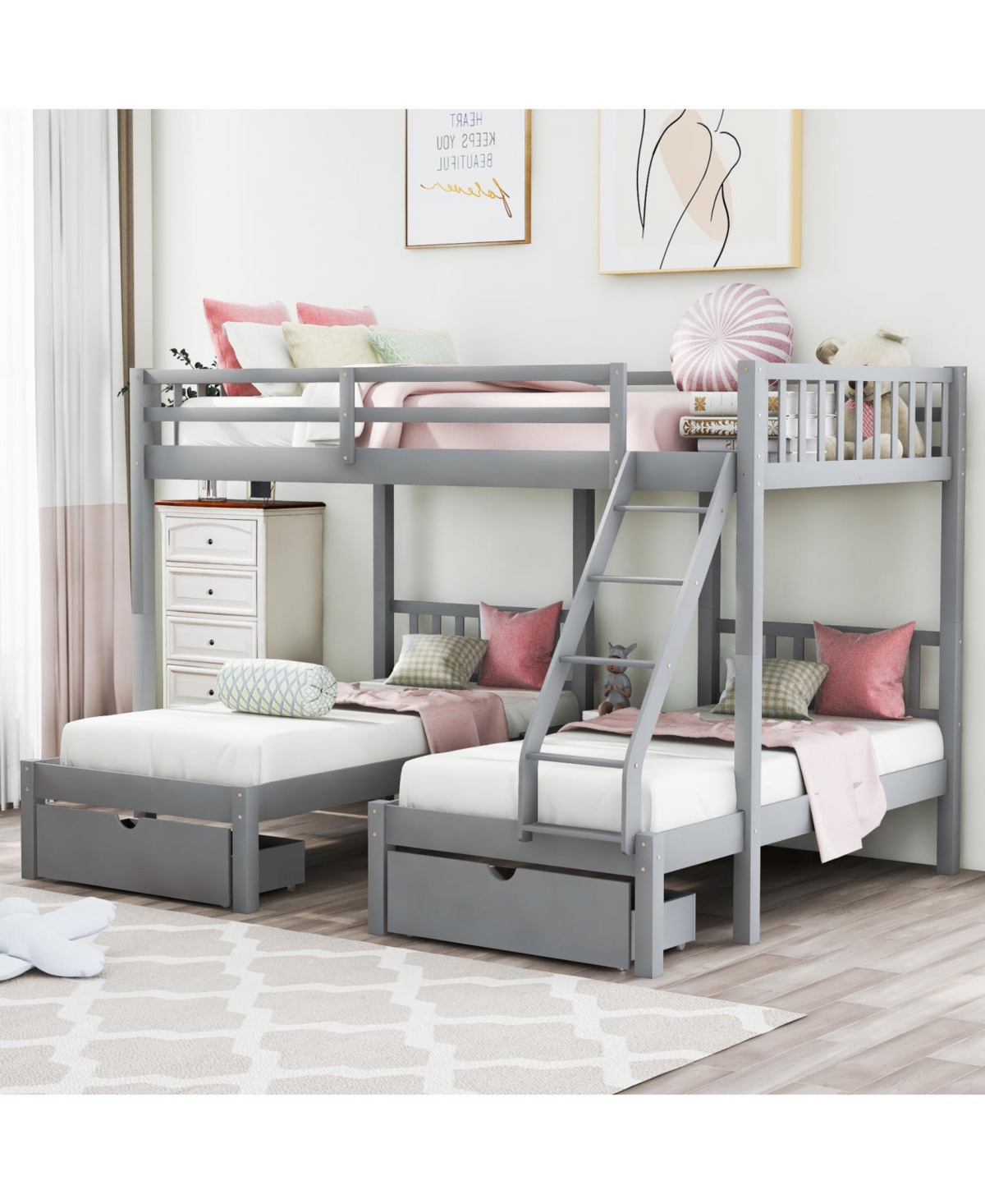 Click here for Streamdale Furniture Full Over Twin & Twin Triple... prices