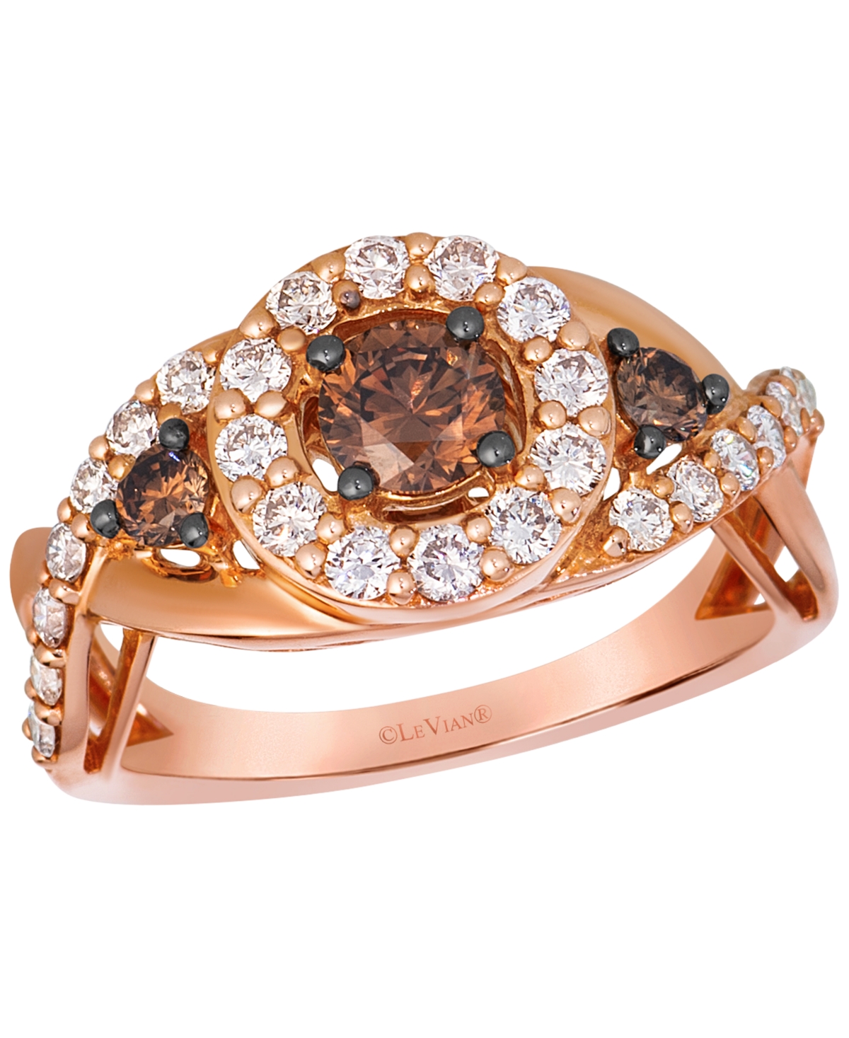 Click here for Le Vian Chocolate Diamond (0.62 ct. t.w.) & Nude D... prices