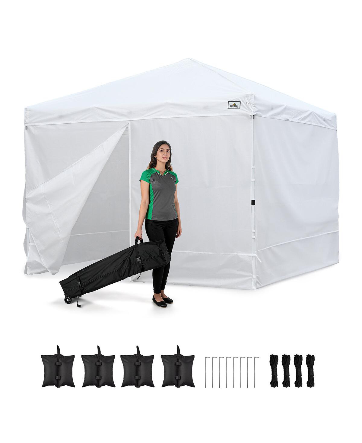 Click here for InstaHibit Ez Go 10x10ft Pop Up Canopy Tent w/ 4 S... prices