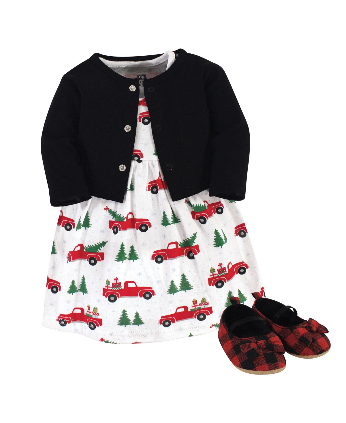 Click here for Hudson Baby Baby Girls Cotton Dress  Cardigan and... prices