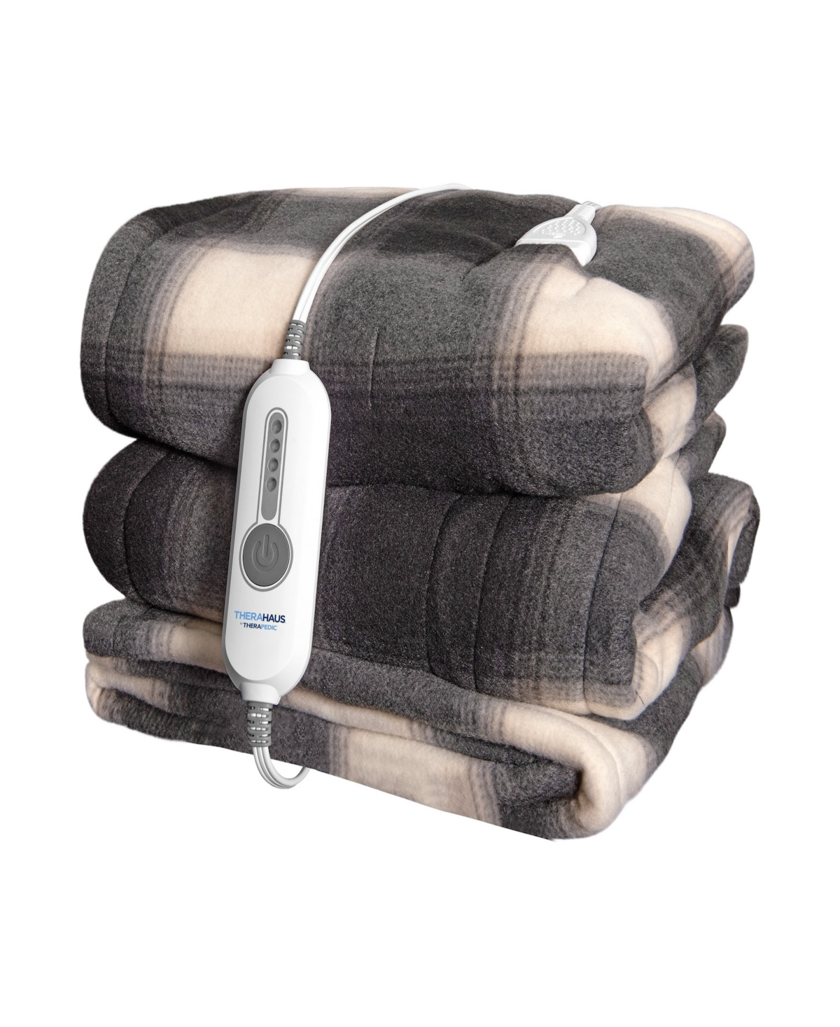 Click here for Therapedic 50x60 inch Plaid Heated Blanket - Plaid... prices
