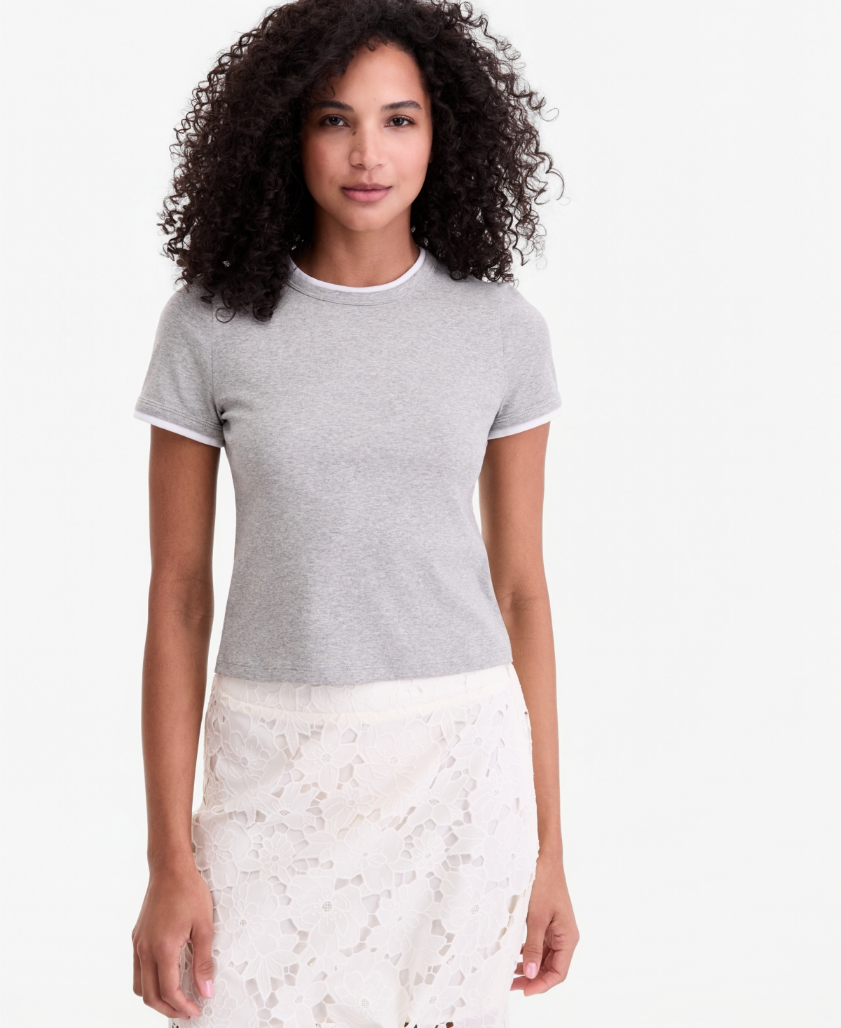 Click here for On 34th Womens Tipped Meet & Greet T-Shirt  Macys... prices