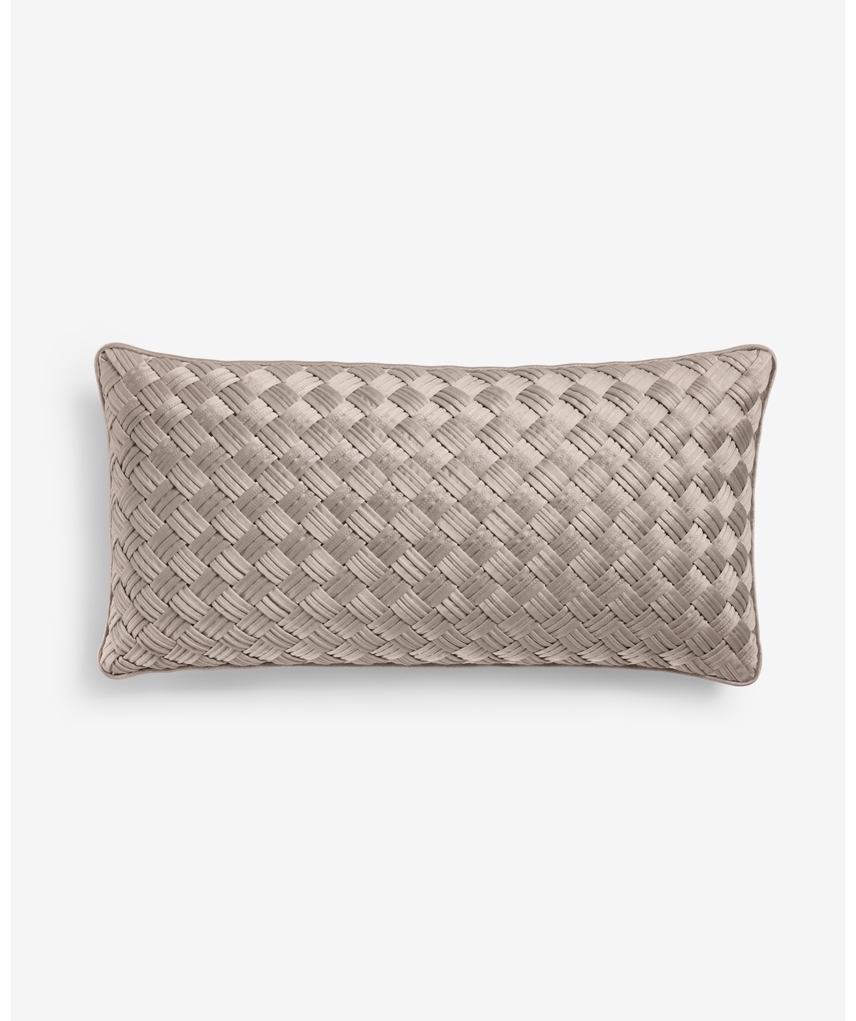 Click here for Hotel Collection Basketweave Decorative Pillow  12... prices