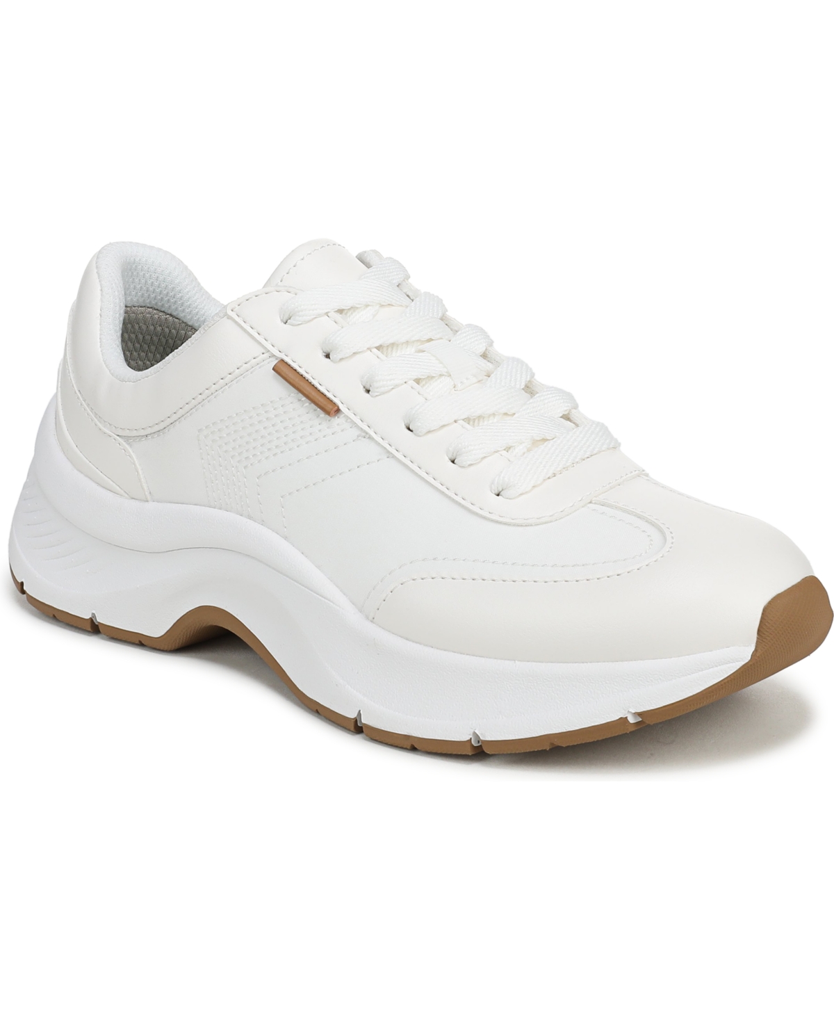 Click here for Dr. Scholls Womens Walk Mode Lace-Up Sneakers - Wh... prices