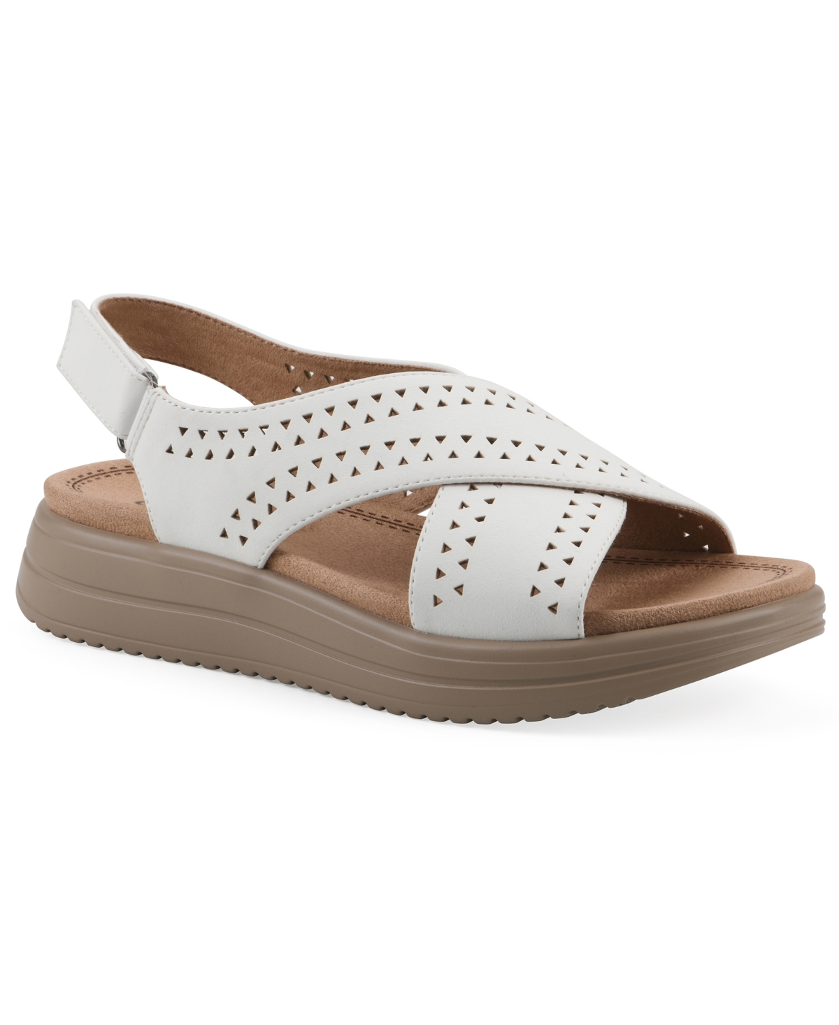 Click here for Cliffs by White Mountain Womens Haniya Flatform Sa... prices