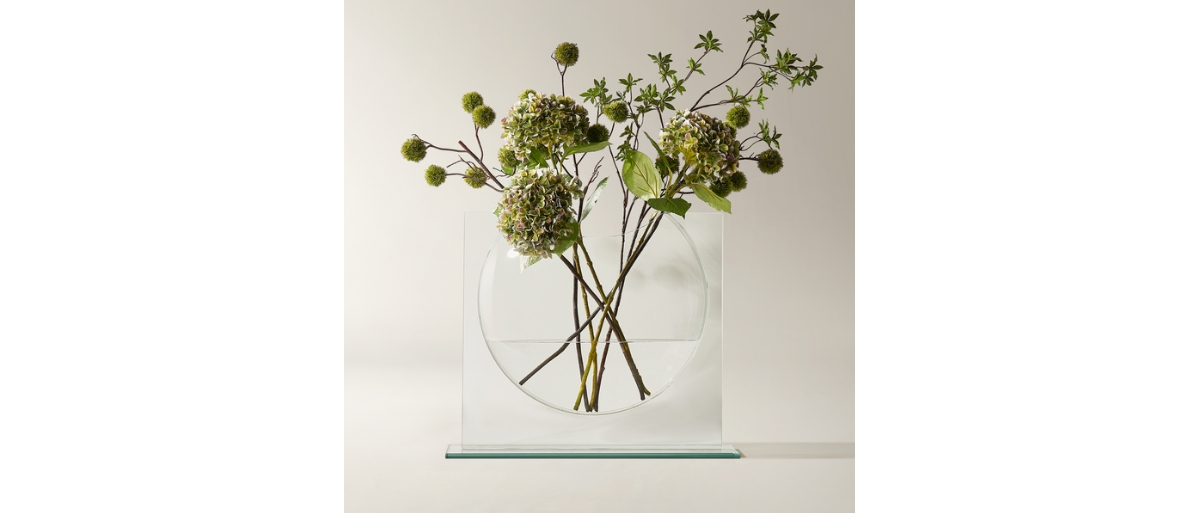 Click here for Z Gallerie Ellipse Vase - Clear prices