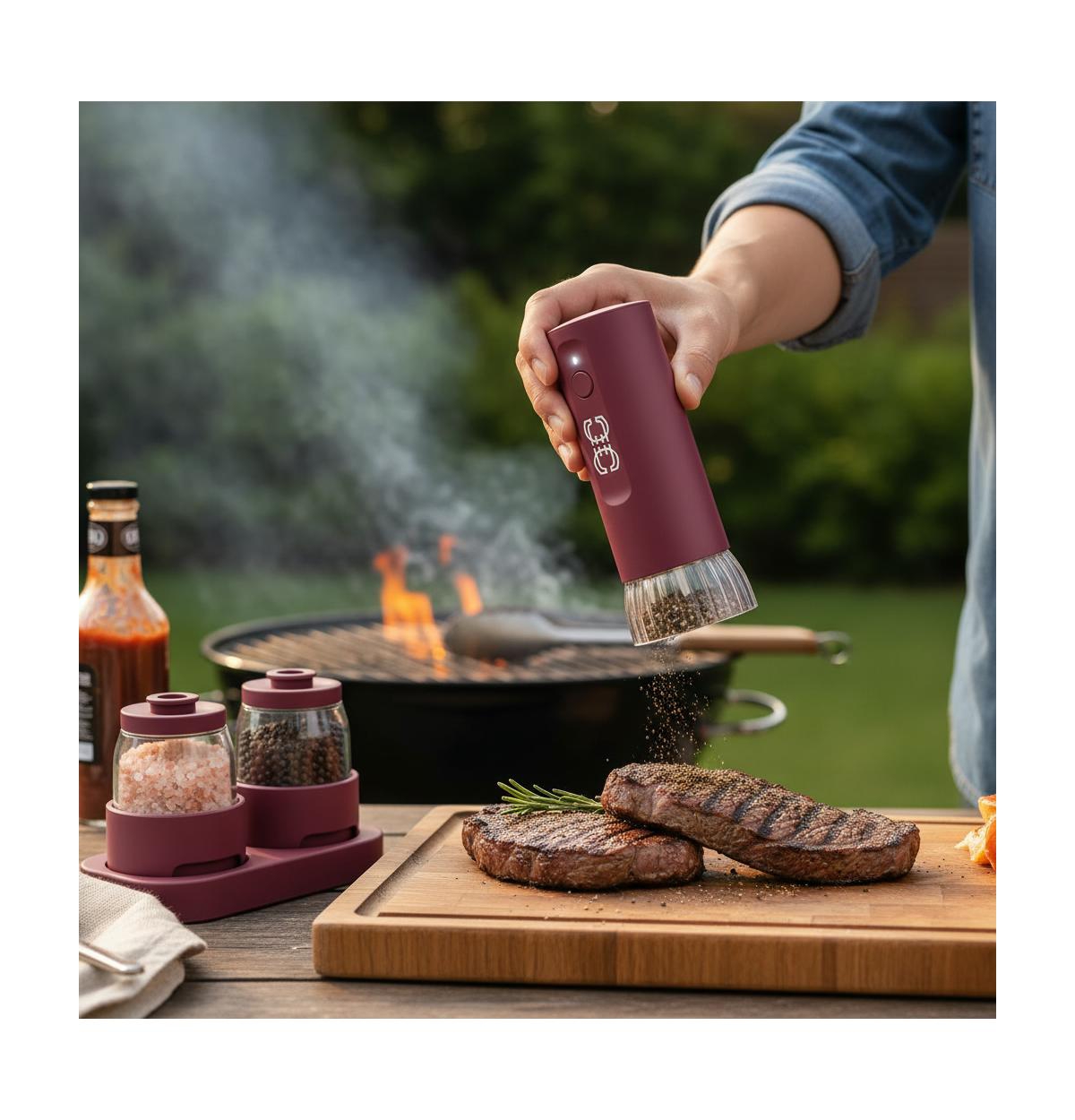 Click here for Seamless Outdoors 3 Piece Grillng Herb Mill Grinde... prices